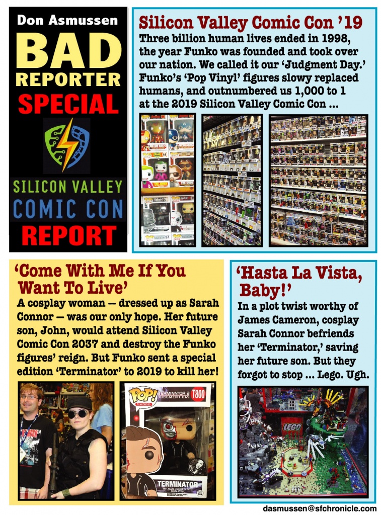 Bad Reporter takes on Silicon Valley Comic Con 2019 | Datebook