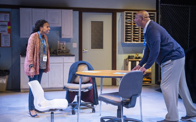 Review: Acting sets words on fire in Aurora's 'Exit Strategy' | Datebook