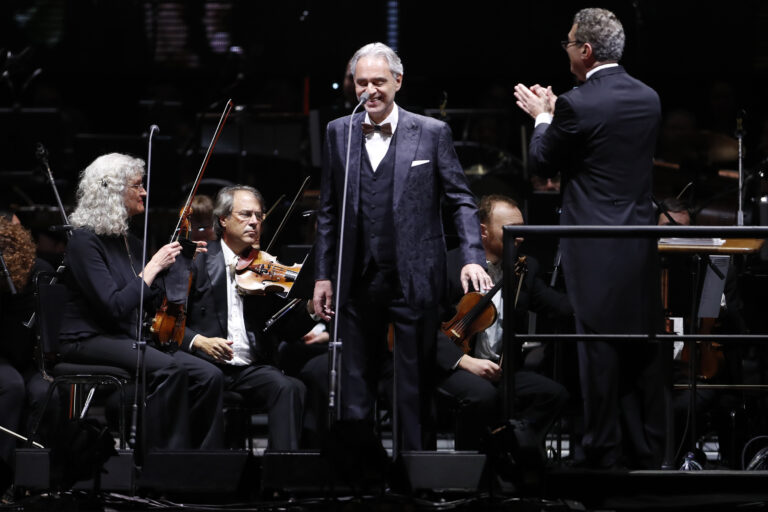Review: Andrea Bocelli brings his arena-opera kitsch back to the Bay ...