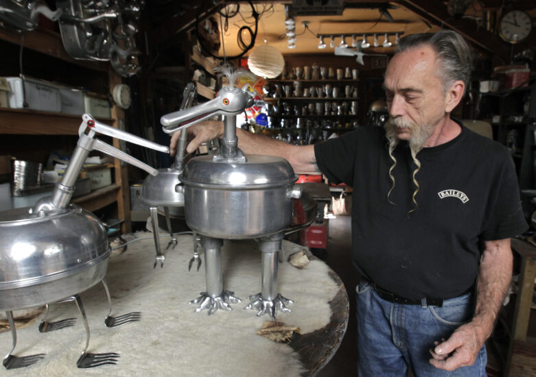 Clayton Bailey, pioneer of 'Nut Art' and the Port Costa Sky Cam, has ...