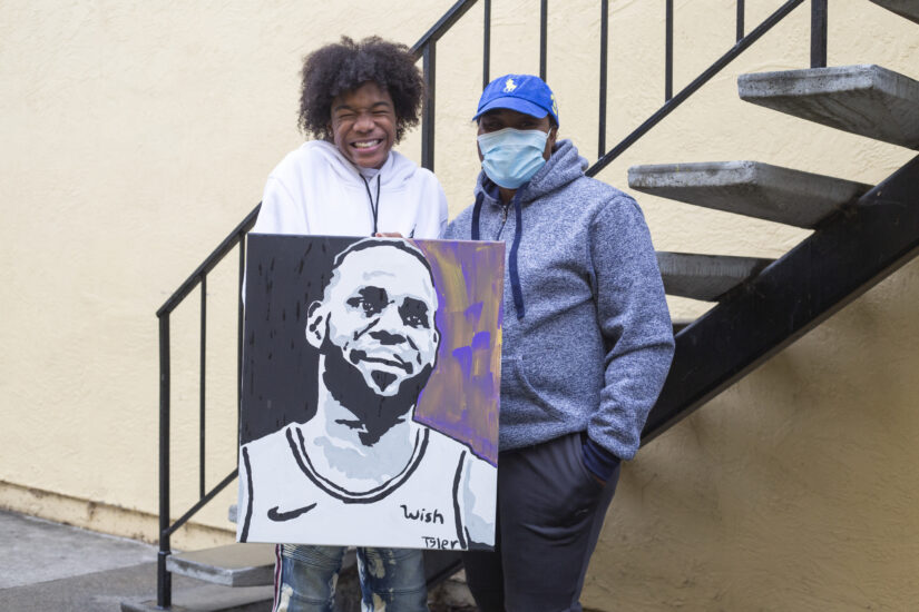 Time has come for Tyler Gordon, 14-year-old painting prodigy from San ...