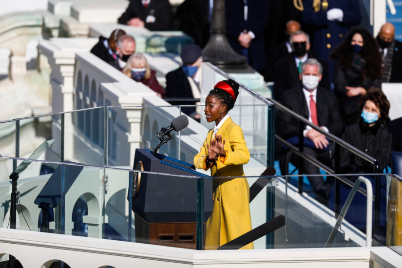 Poet Amanda Gorman has a star-making moment during Biden-Harris ...