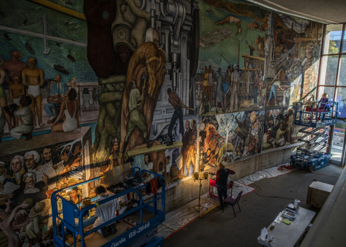 Diego Rivera mural finally gets big debut, 80 years later, at SFMOMA ...