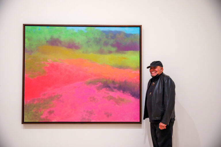 At 97, artist Richard Mayhew honored with SFMOMA gallery, still paints ...