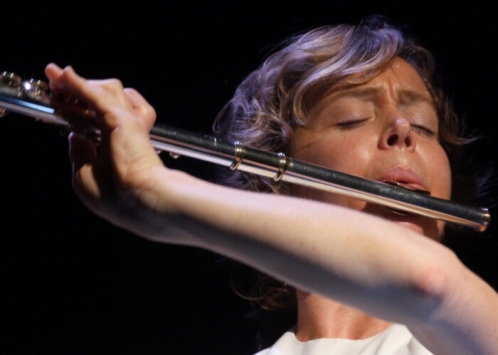 Flutist Claire Chase premieres a freeform new work by composer Terry ...