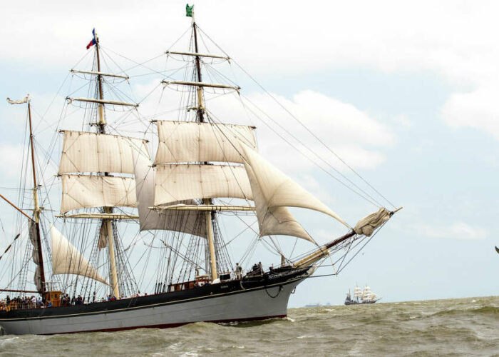 Six historic ships come to Galveston for annual Tall Ships festival ...