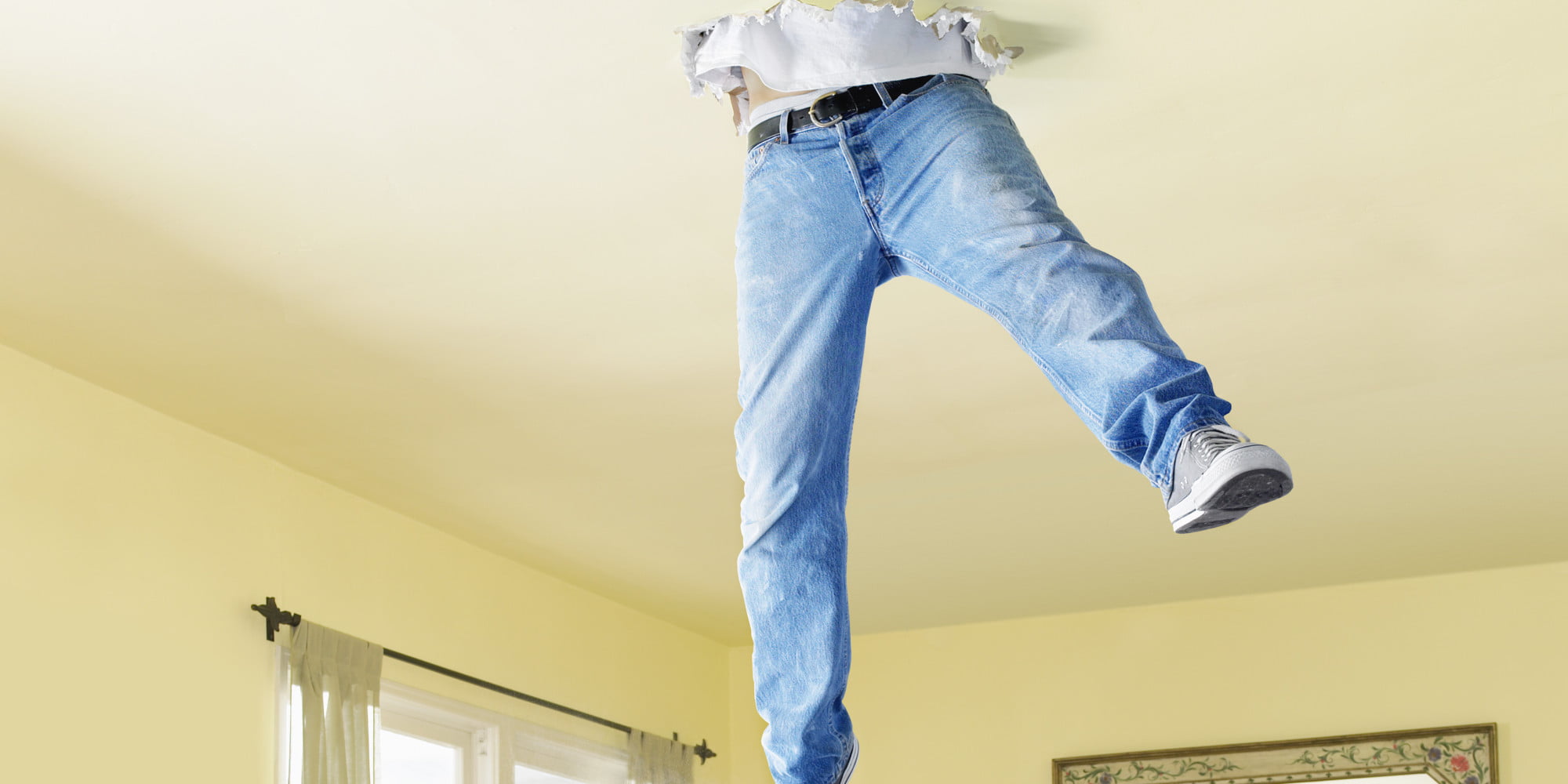 Falling Through Ceiling