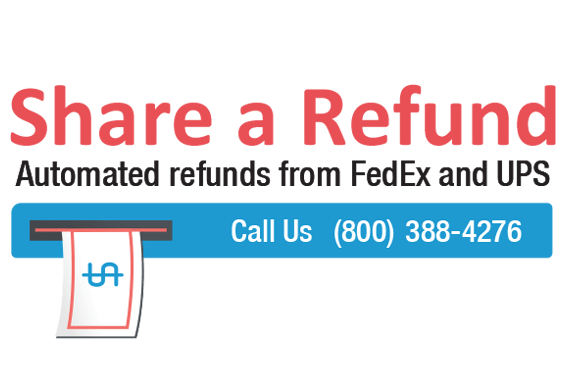 Share a Refund | Shipment Auditing for FedEx and UPS