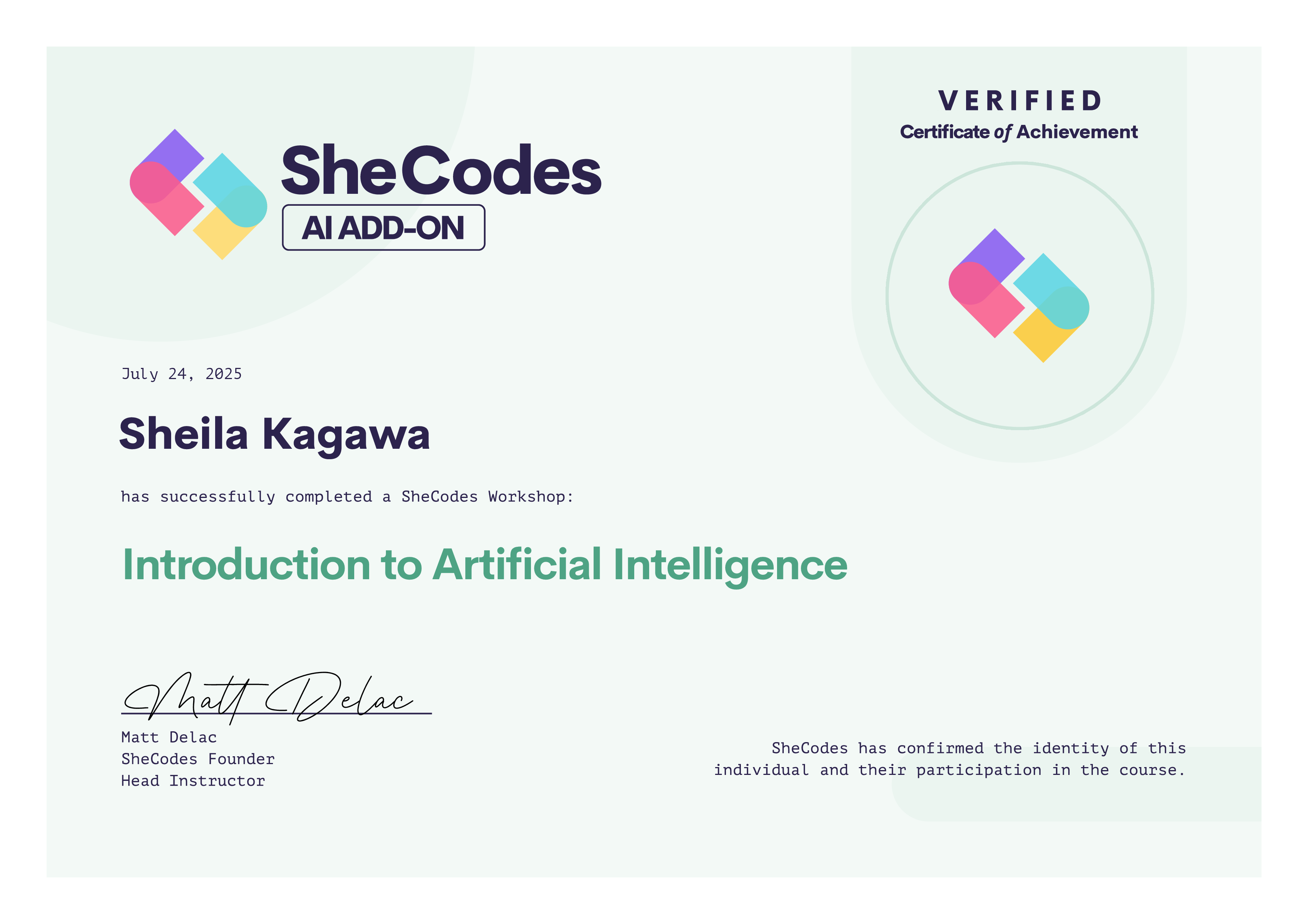 Sheila Kagawa - Aspiring Front-End Developer | HTML • CSS • JavaScript | SheCodes Workshop ...