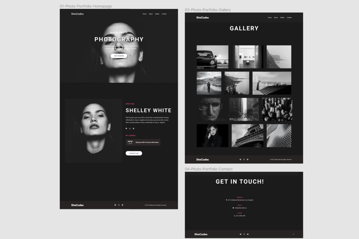 GitHub - NadiasCodes/Figma-Design-Into-Code-Photography-Portfolio: This ...