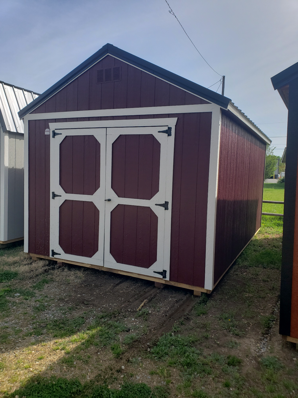 10 x 16 10x16 Utility Shed Shed For Sale | from Timberline Barns ...