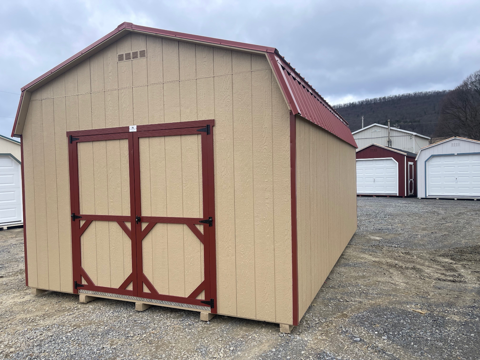 12x20 carolina dutch barn.4’ loft. | ShedsForSale.com
