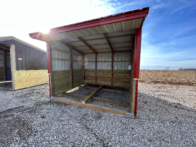 10x12 Run-in / Horse Shelter Shed For Sale | from R&R Land Management ...