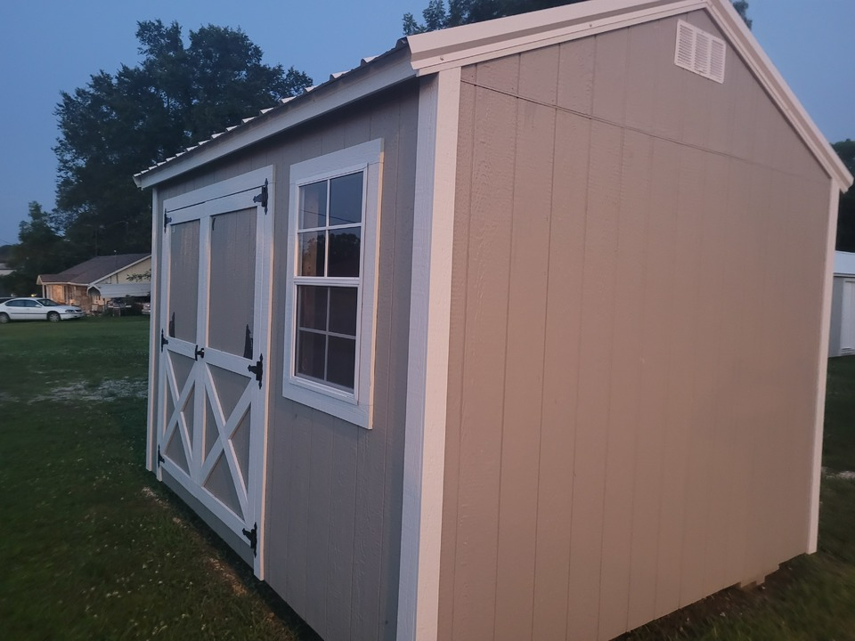 10 x 12 Mel Jenkins Building Materials Shed For Sale | from Ozark ...