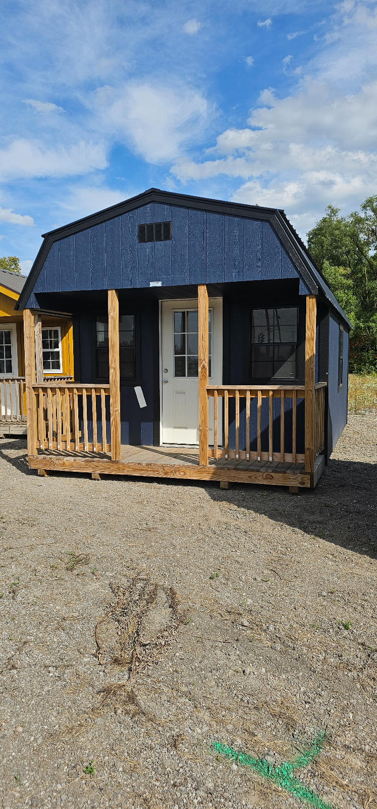 12 x 20 Lofted Barn with Porch Shed For Sale | from TruPoint Backyards ...