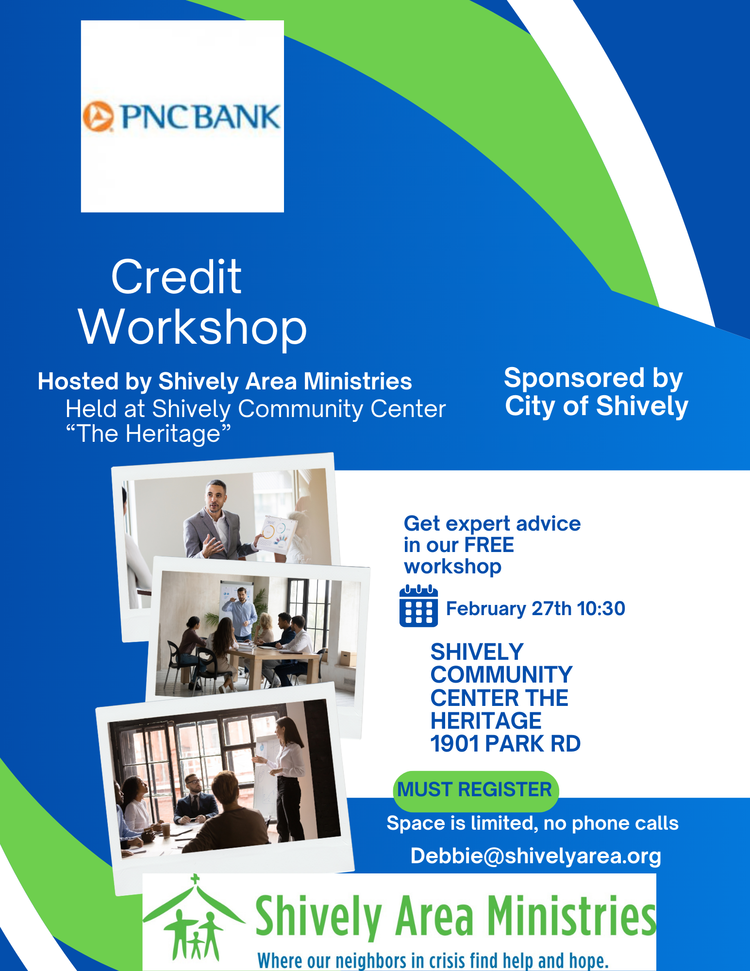 Education & Workshops | Shively Area Ministries