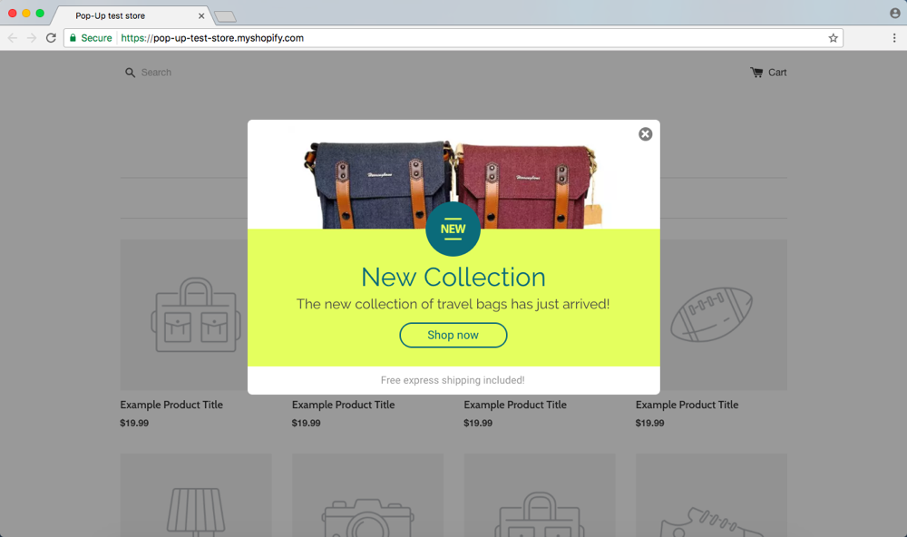 Pop-Up Builder – Ecommerce Plugins for Online Stores – Shopify App Store