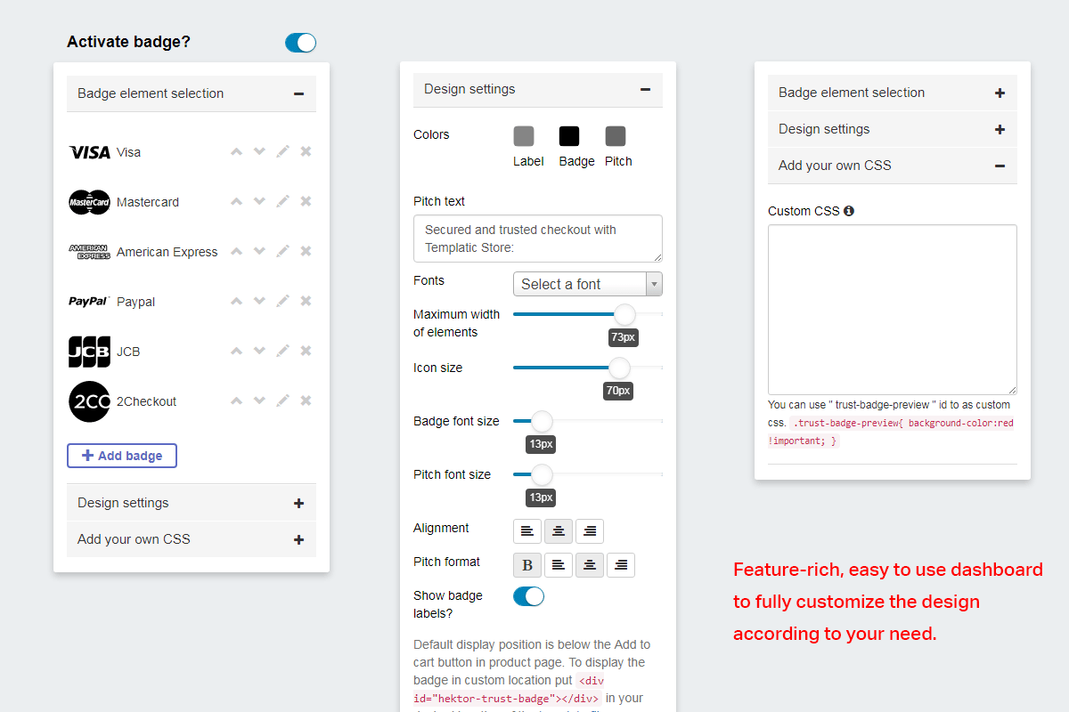 Free Trust Badge by Hektor – Ecommerce Plugins for Online Stores ...