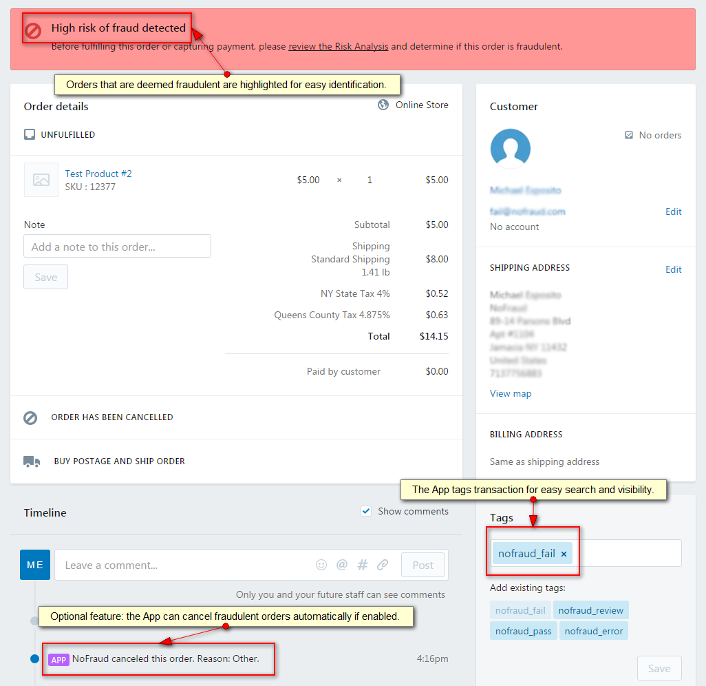 NoFraud – Ecommerce Plugins for Online Stores – Shopify App Store