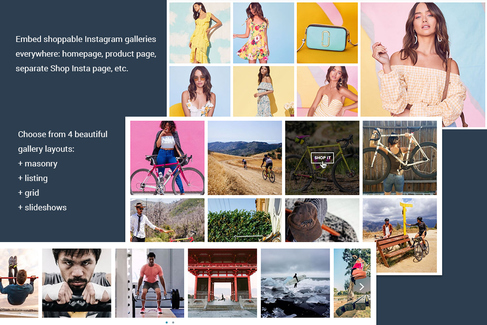 Shoppable Instagram Galleries – Ecommerce Plugins for Online Stores ...
