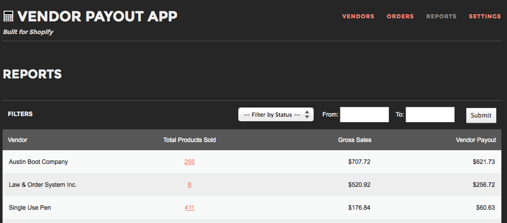 Vendor Payout – Ecommerce Plugins for Online Stores – Shopify App Store