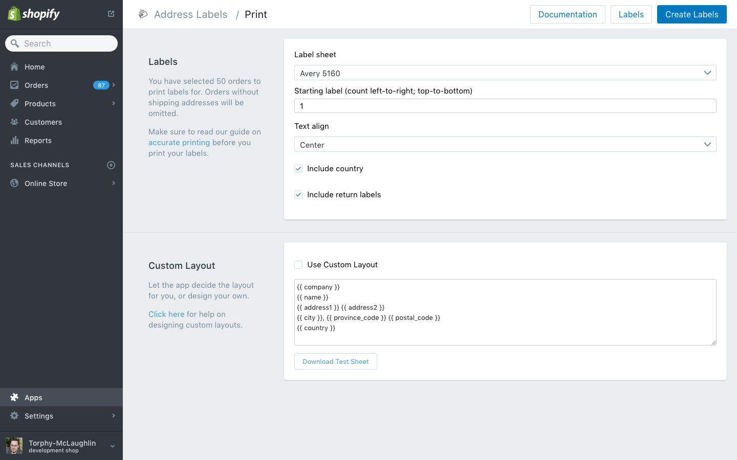 Address Labels – Ecommerce Plugins for Online Stores – Shopify App Store