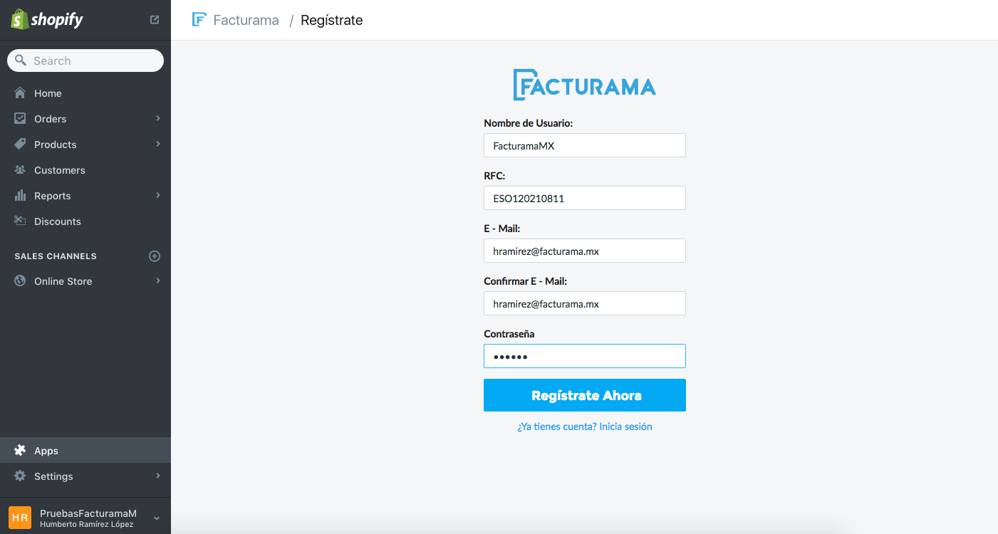 Facturama – Ecommerce Plugins for Online Stores – Shopify App Store