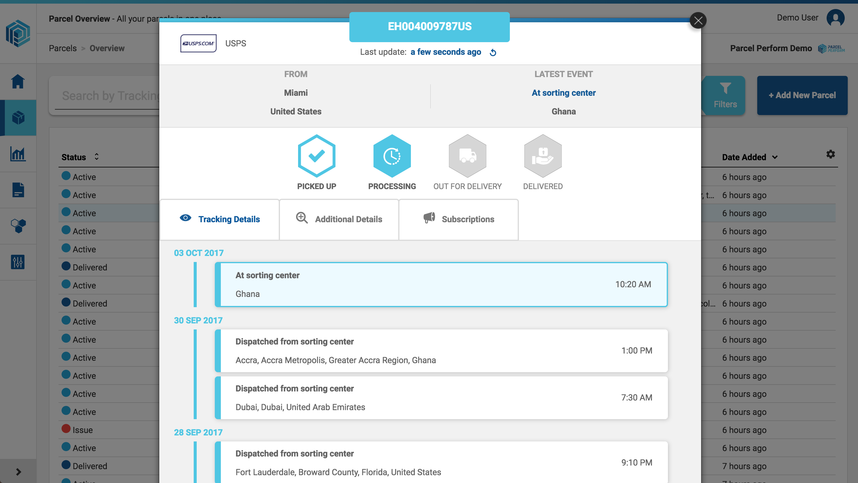 Parcel Perform - FREE Parcel Tracking, Parcel Updates & Analytics ...