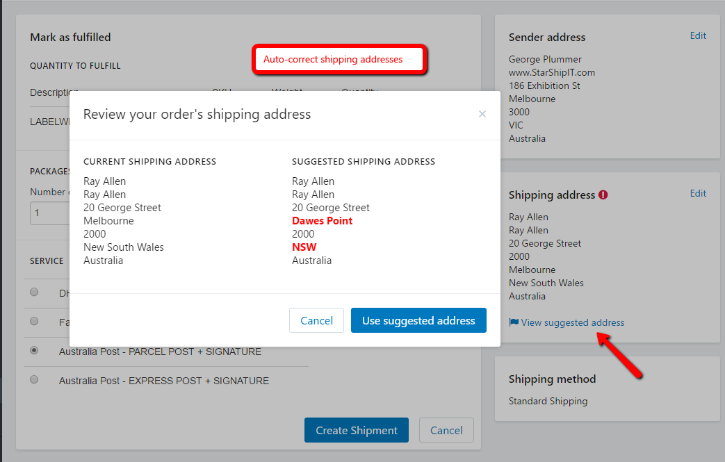 StarShipIt - Multi-Carrier Integrated, Web-based Shipping Application