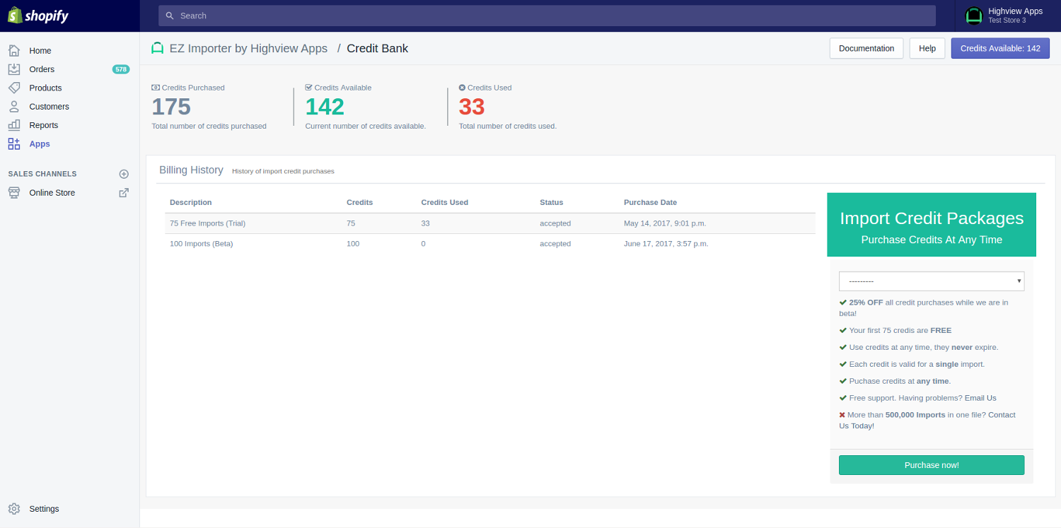 EZ Importer by Highview Apps – Ecommerce Plugins for Online Stores – Shopify App Store