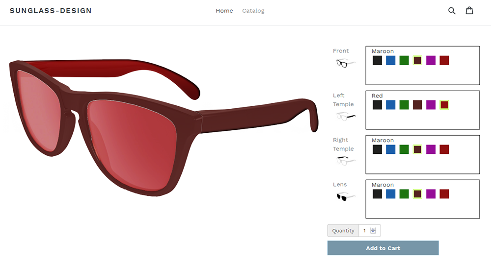 Custom Sunglass Designer – Ecommerce Plugins for Online Stores ...