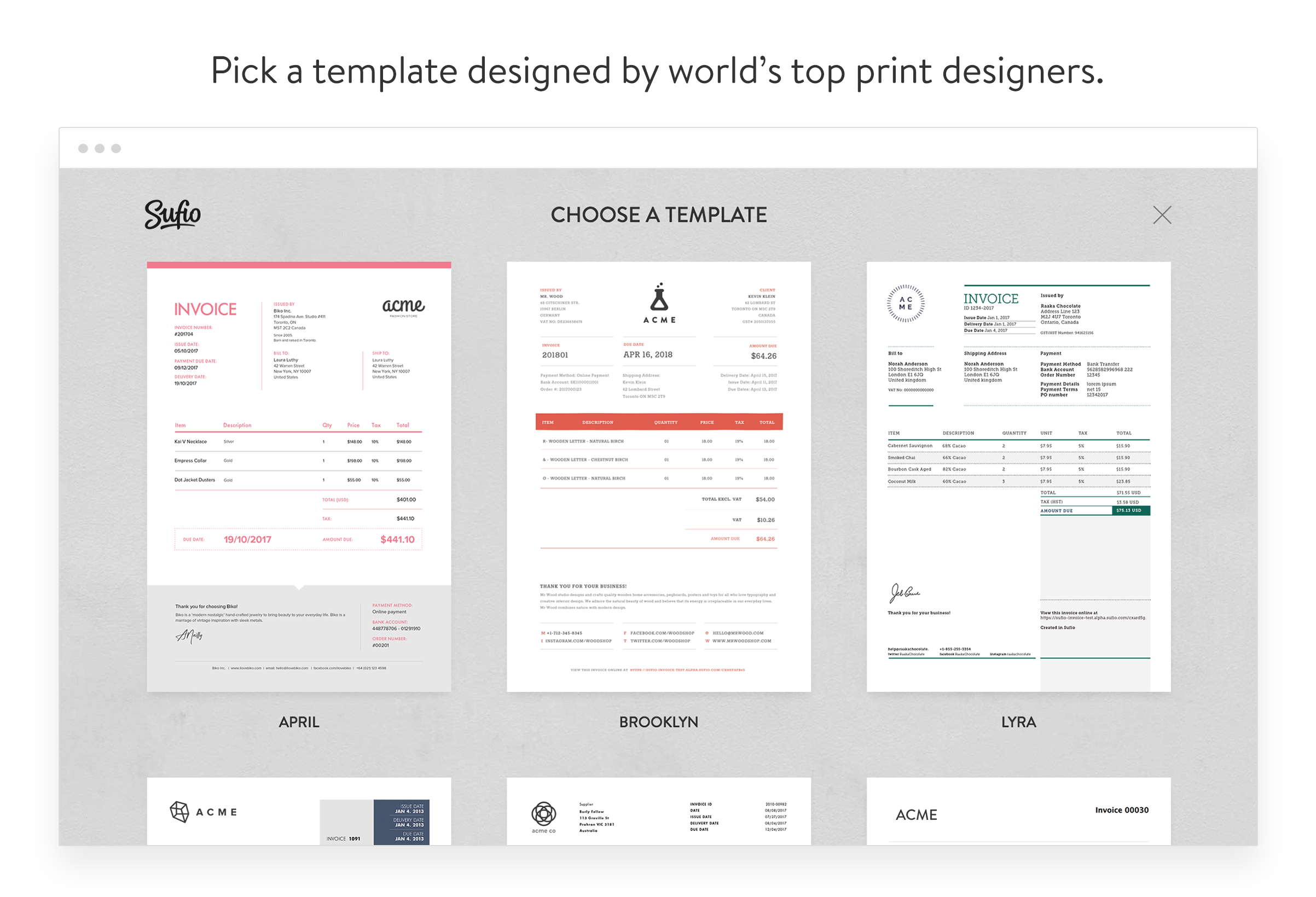 Sufio - Automatic Invoices – Ecommerce Plugins for Online Stores ...