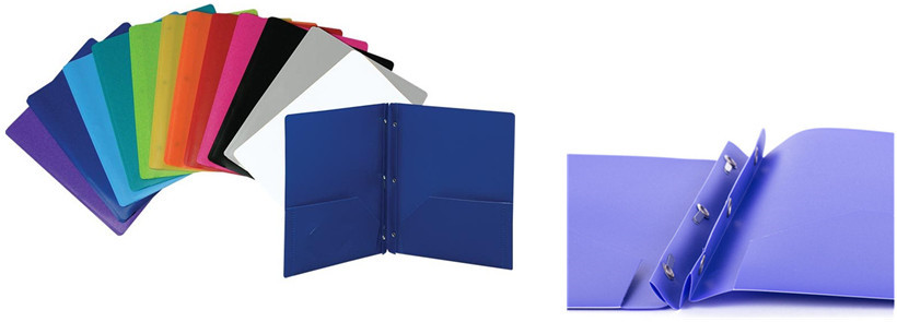 GEO DUO-TANG Poly Presentation Cover - Random Colours, 1/ pack