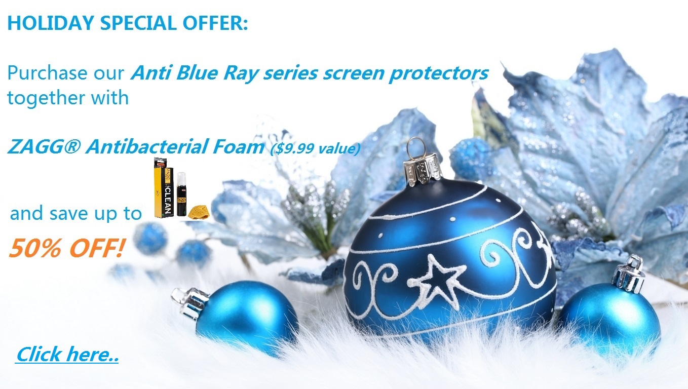 Anti Blue Ray Eyes Protection Transparent Screen Protector