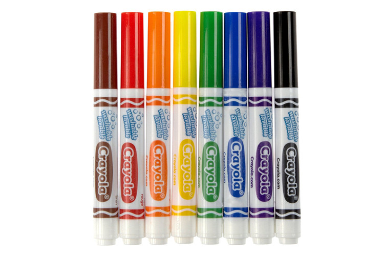 Crayola® Colossal Washable Broad Line Markers - 16 Colours 177741