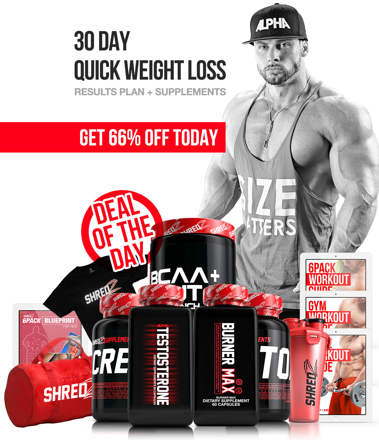 SHREDZ® Supplements | Bodybuilding and Weight Loss Solutions