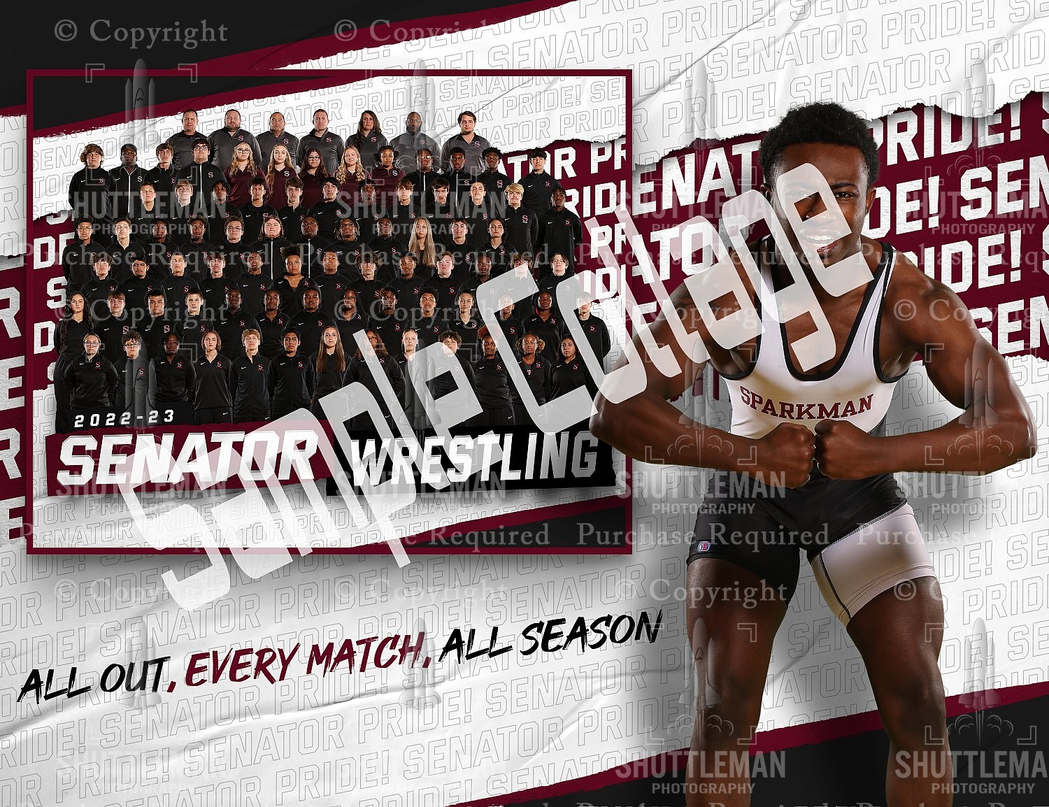 Sparkman Wrestling Team Pictures 2022-23 Ready to Order - Blog ...