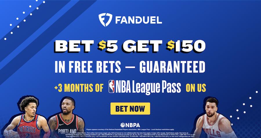 FanDuel Promo Code: Free NBA League Pass + $150 Bonus for Thursday
