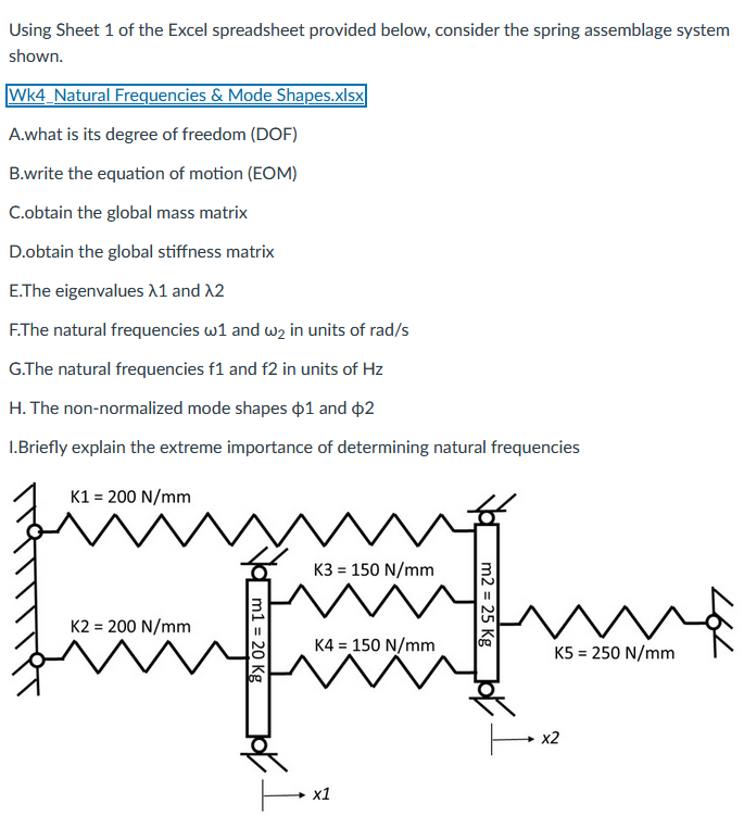 [Solved] Using Sheet 1 of the Excel spreadsheet pr | SolutionInn