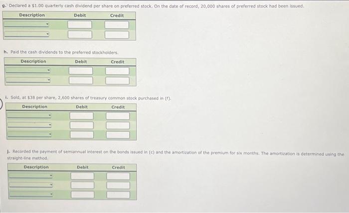 [Solved] Comprehensive Problem 4 Part 1: Selected | SolutionInn