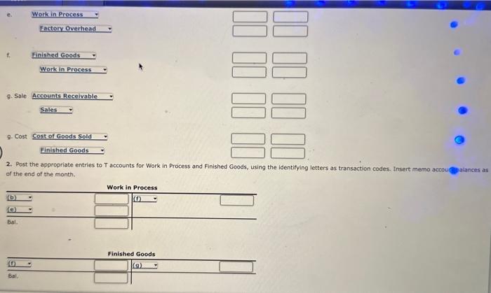 [Solved] Entries and Schedules for Unfinished Jobs | SolutionInn