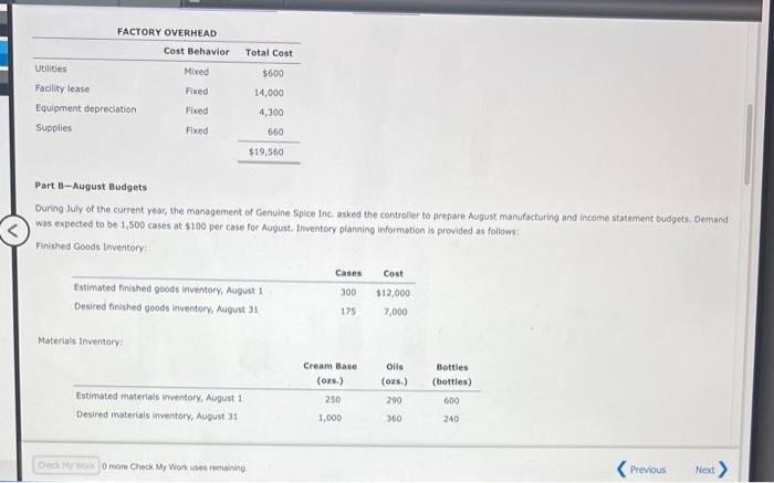 [Solved] Comprehensive Problem 5 Part B: Note: Thi | SolutionInn