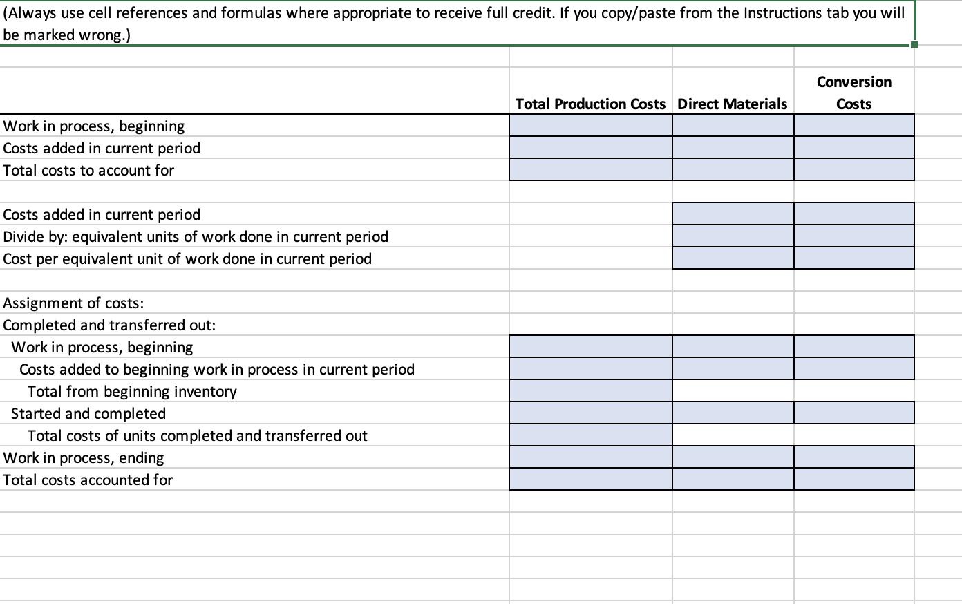 [Solved] Process Costing FIFO method, assigning co | SolutionInn