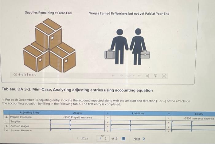 [Solved] Required information Tableau DA 3-3: Mini | SolutionInn