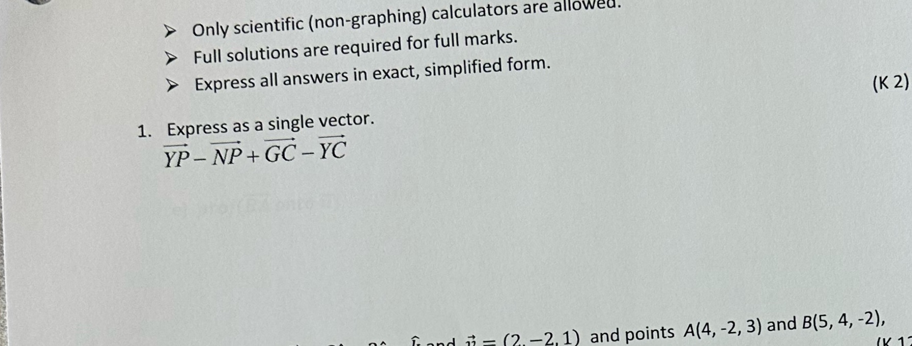 [Solved] Only scientific (non-graphing) calculator | SolutionInn