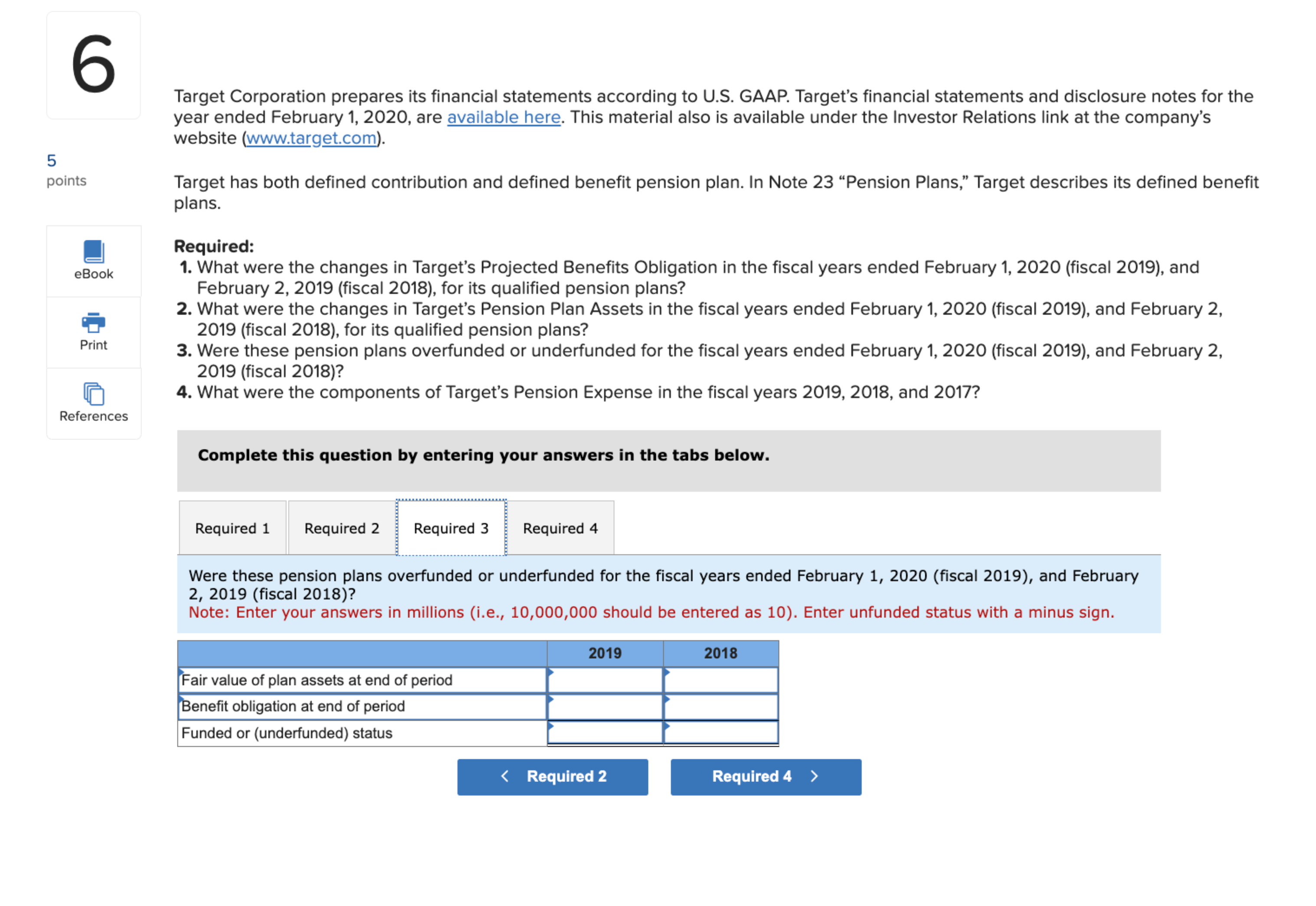 [Solved] Target Corporation prepares its financial | SolutionInn