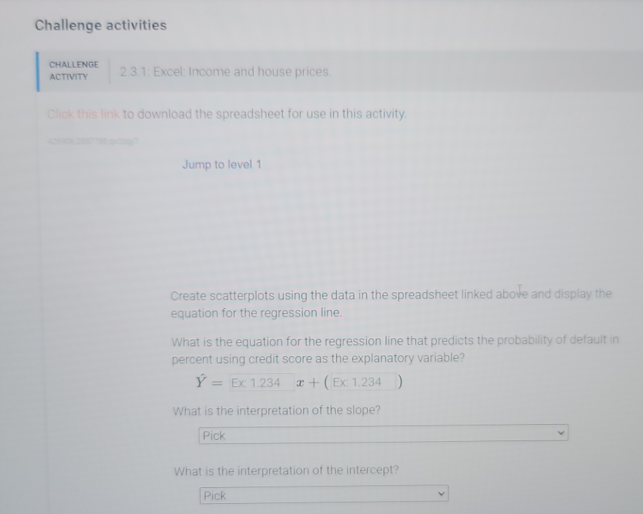 [SOLVED] Challenge activities CHALLENGE ACTIVITY 2.3.1: Excel: Income ...