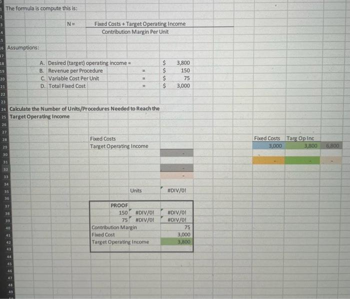[Solved] A target operating income contribution co | SolutionInn