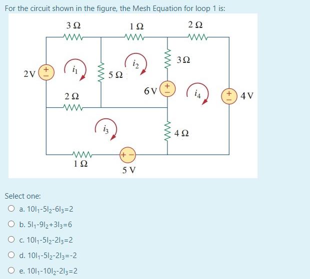 [Solved] For the circuit shown in the figure, the | SolutionInn