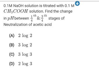 [Solved] 0.1M NaOH solution is titrated with 0.1 M | SolutionInn